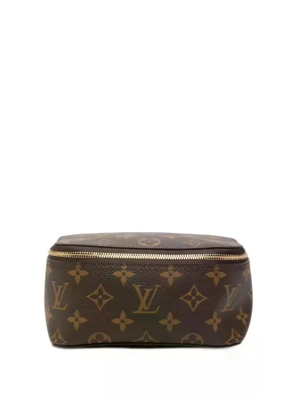 LOUIS VUITTON 1990-2010 Monogram Cube Rangement Pm Vanity Bag