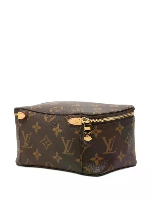 LOUIS VUITTON 1990-2010 Monogram Cube Rangement Pm Vanity Bag
