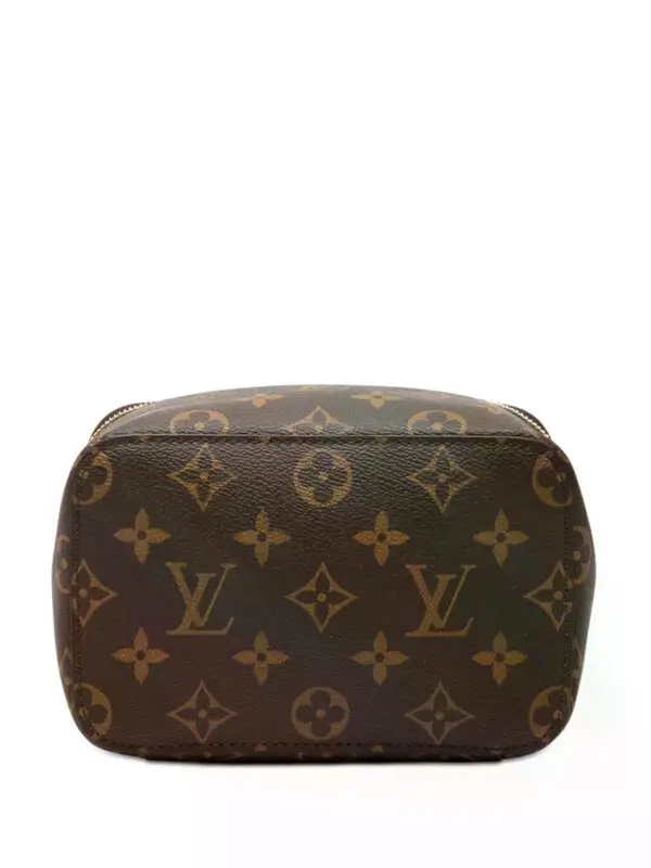 LOUIS VUITTON 1990-2010 Monogram Cube Rangement Pm Vanity Bag