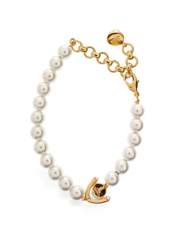 Casablanca Pearl And -tone Bracelet