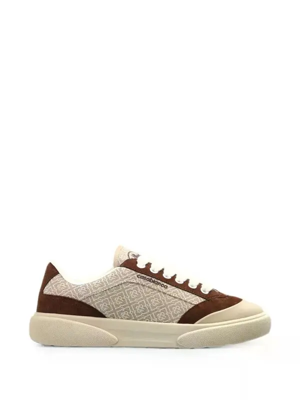 Casablanca Del Mar Monogram-print Sneakers