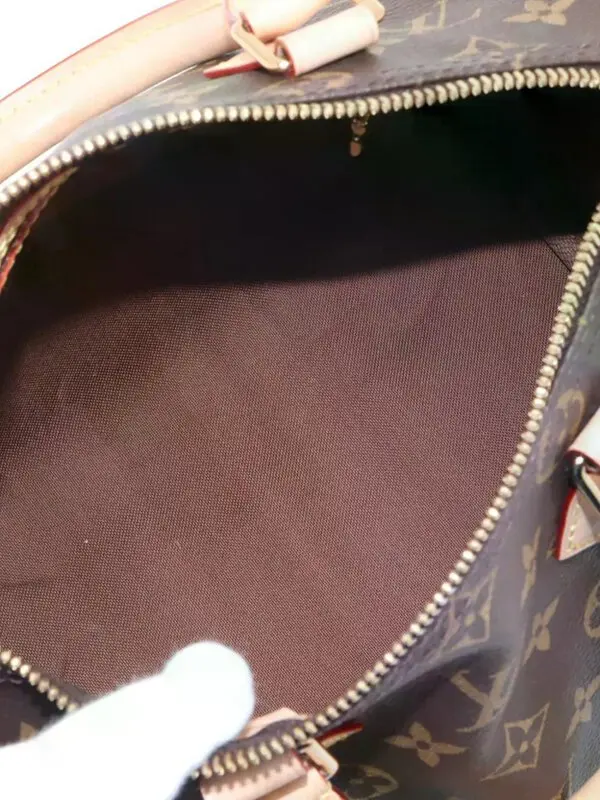 LOUIS VUITTON 2020-2026 Monogram Speedy Bandouliere 25 Satchel