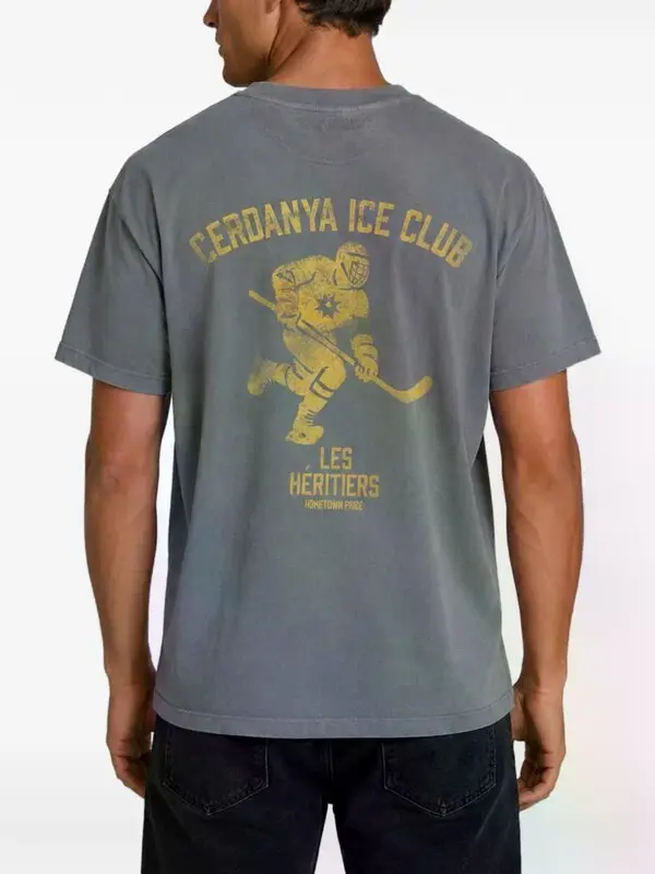 LES HÉRITIERS Graphic-print T-shirt