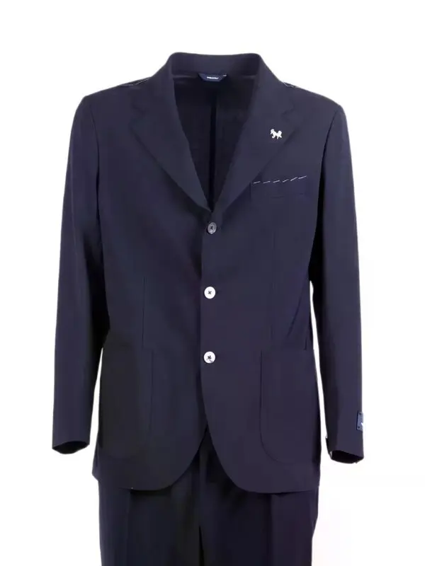 TOMBOLINI Zero Gravity Single-breasted Wool Suit