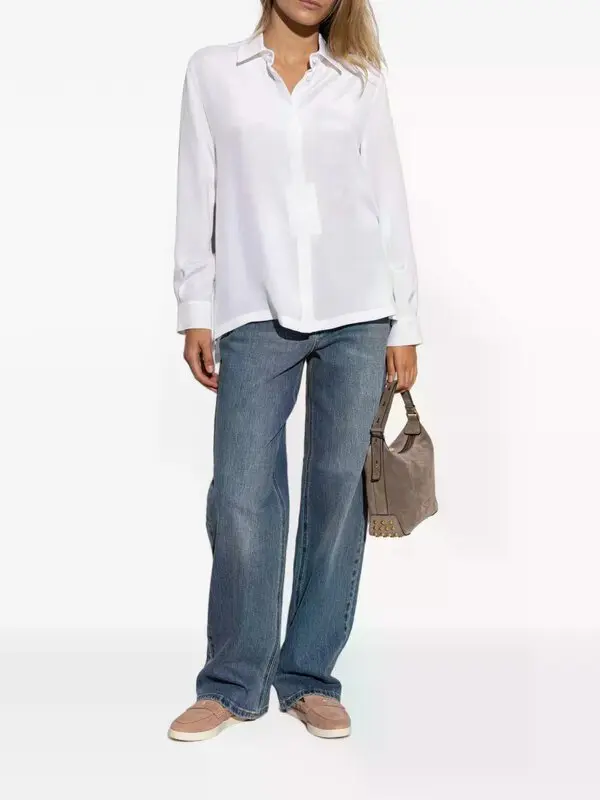 Tory Burch Croc-effect Leather Loafers