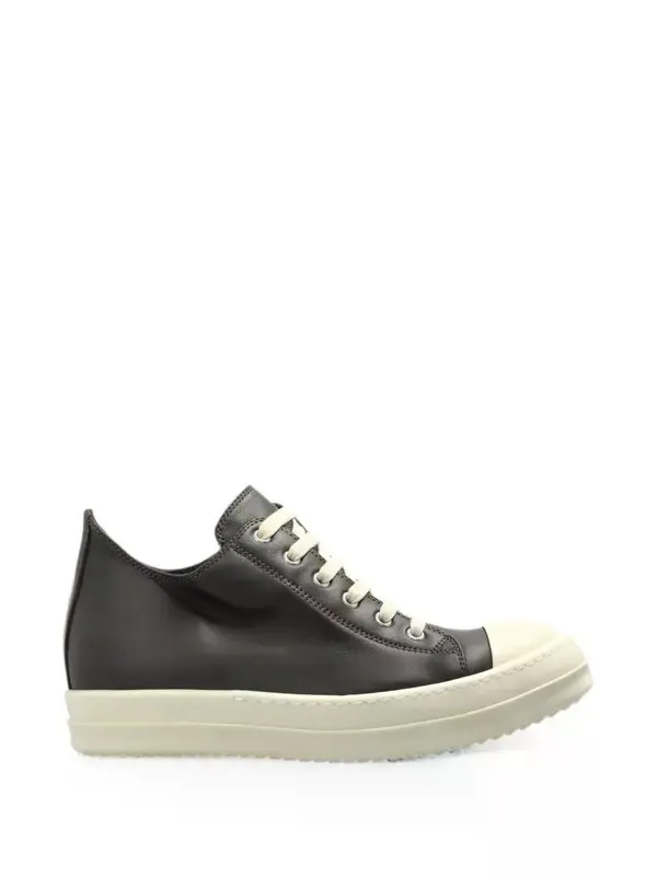 Rick Owens Low Leather Sneakers