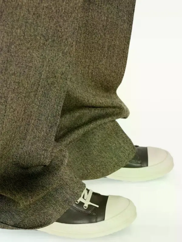 Rick Owens Low Leather Sneakers