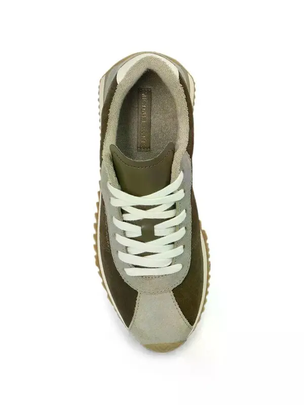 Michael Kors Rhodes Panelled Leather Sneakers