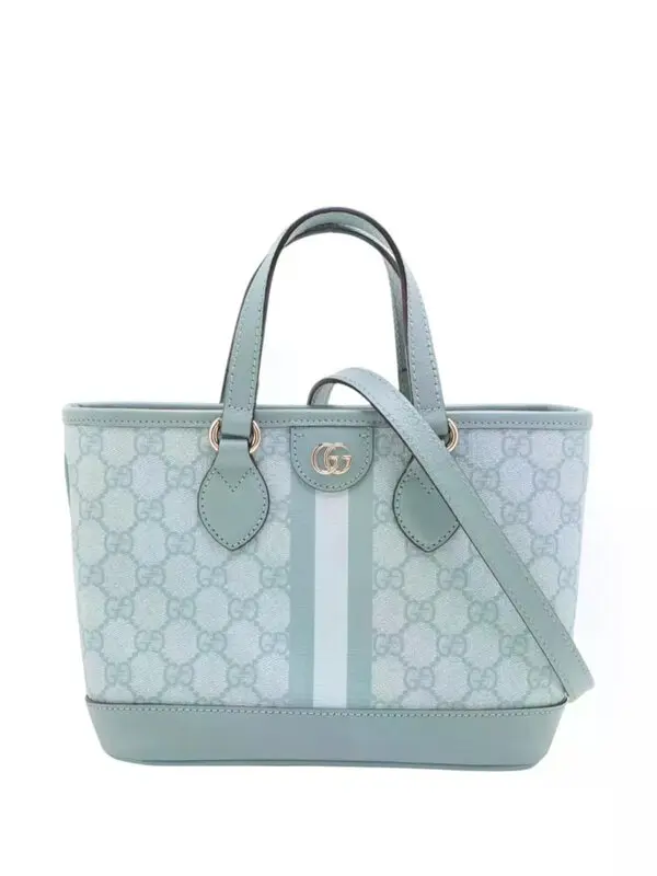 Gucci 2000-2015 Mini Gg Supreme Ophidia Tote Satchel