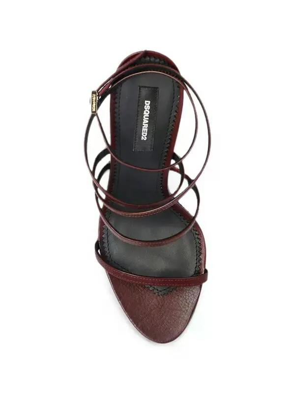 Dsquared2 Embellished Leather Sandals