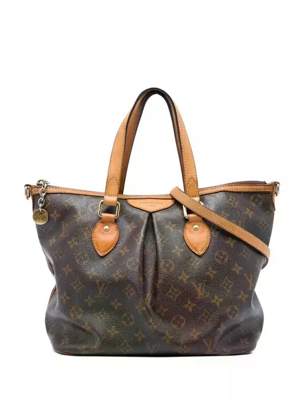 LOUIS VUITTON 2011 Monogram Palermo Pm Satchel - Brown