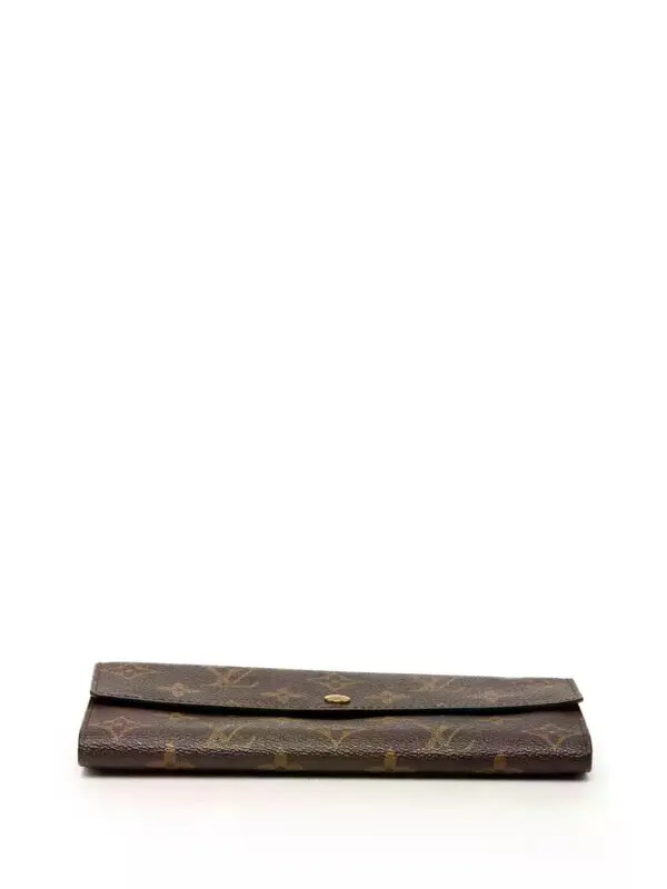 LOUIS VUITTON 2002 Monogram Sarah Wallet Long Wallets
