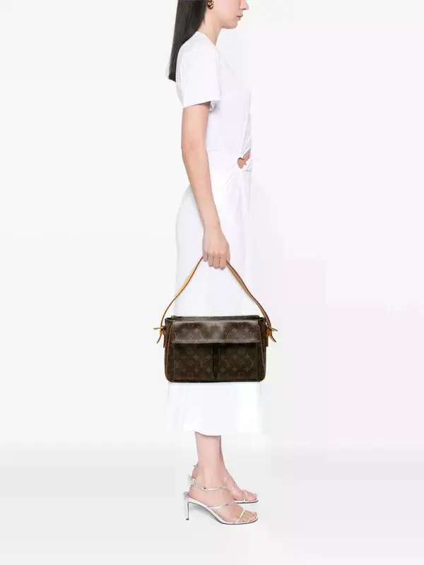 LOUIS VUITTON 2005 Monogram Viva Cite Gm Shoulder Bag