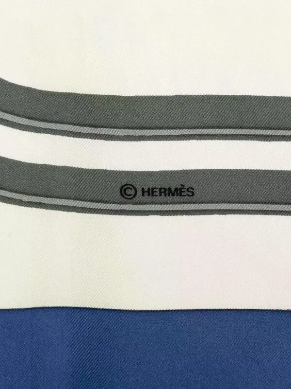 Hermès 2000-2026 Brides De Gala Silk Scarf 90 Scarves