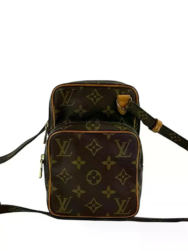 LOUIS VUITTON 1990 Monogram Mini Amazone Crossbody Bag - Brown