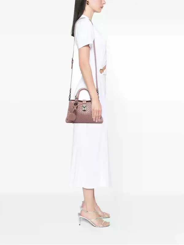 Bottega Veneta Woven Nappa Leather Satchel