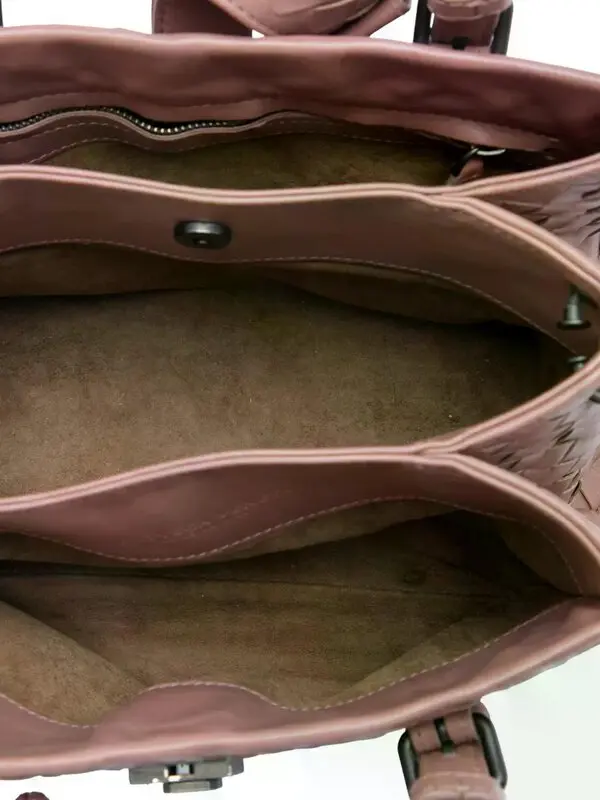 Bottega Veneta Woven Nappa Leather Satchel