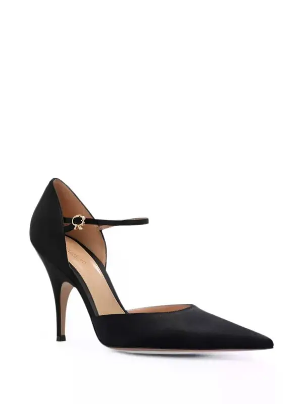 GIANVITO ROSSI Sofia Satin Pumps