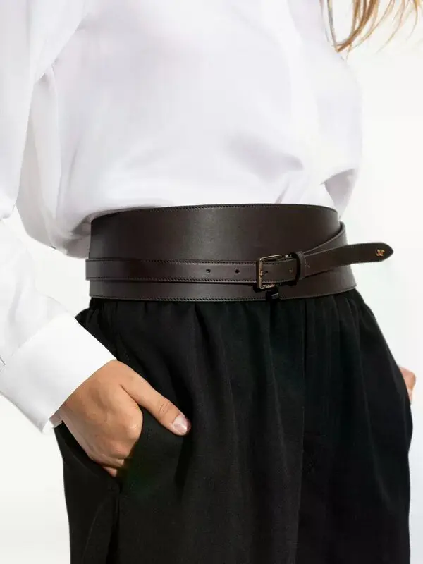 Max Mara Mulino Logo-plaque Belt