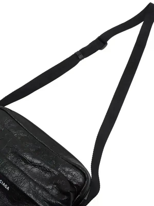 Balenciaga 2018-2026 Leather Explorer Camera Bag Crossbody Bag
