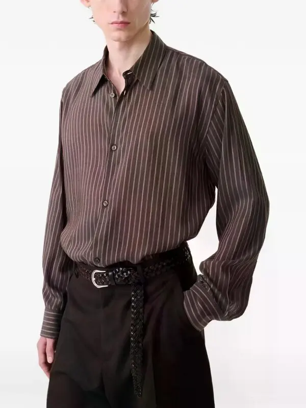 Studio Nicholson View Striped Shirt