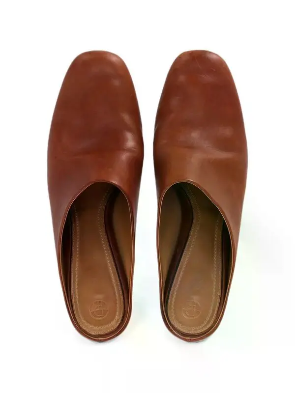 THE ROW Adela Block Heel Mules