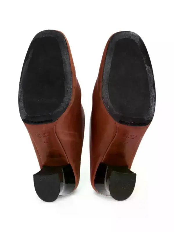 THE ROW Adela Block Heel Mules