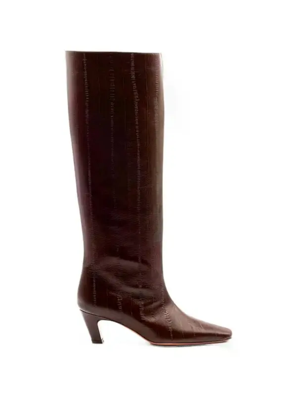 CASTAGNA Debby Tapered-toe Boots - Brown