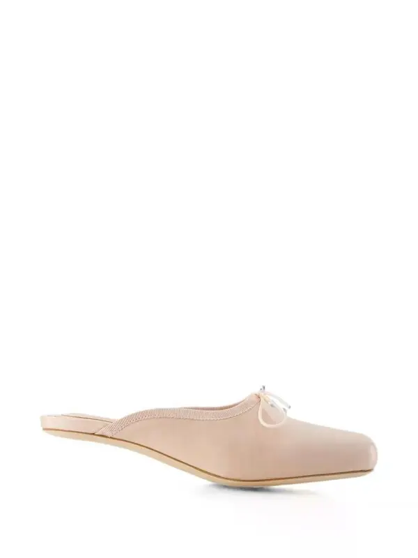 Simone Rocha Pointe Satin Mules