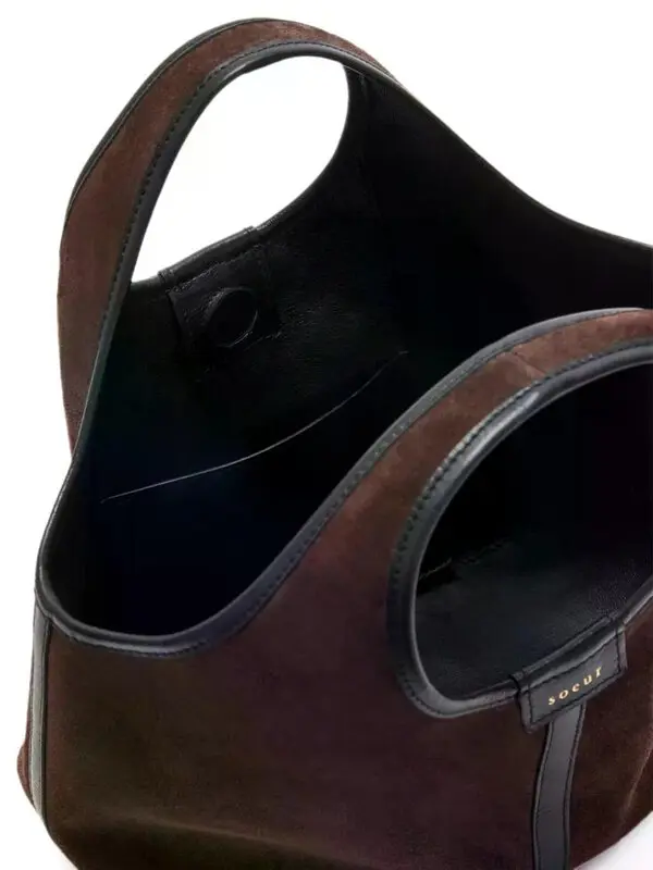 Soeur Mini Douce Suede-finish Tote Bag