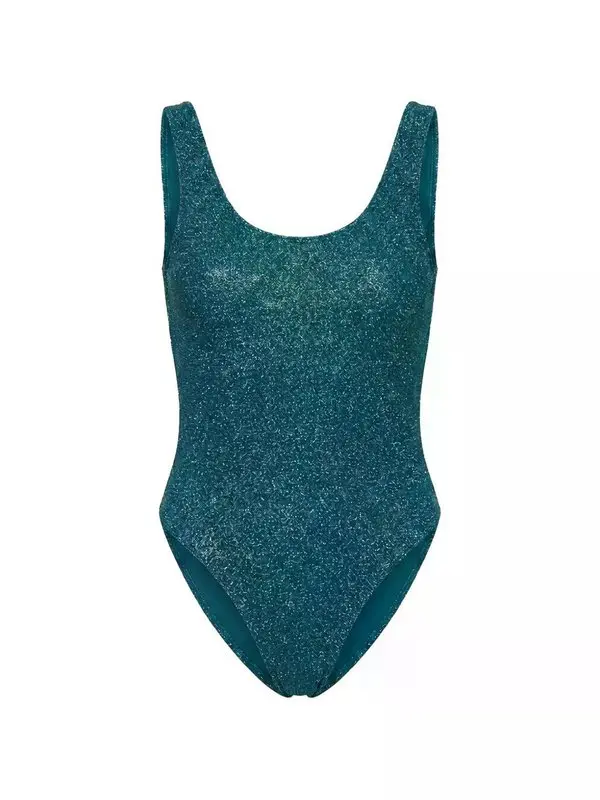 Oseree Lumière Metallic Swimsuit - Blue