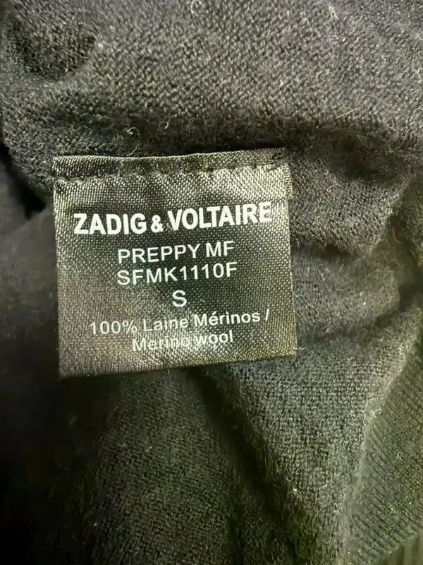 Zadig&Voltaire Preppy V-neck Sweater