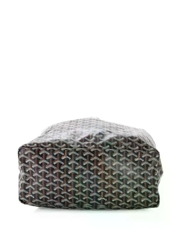 Goyard Saint Louis Pm Coated Canvas Tote Bag - Black