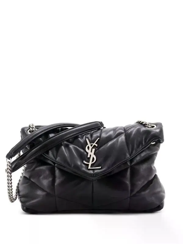 Saint Laurent Loulou Puffer Shoulder Bag Quilted Leather Small Crossbody Bag