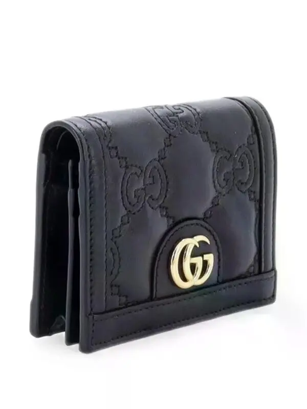 Gucci Ophidia Flap Case Gg Matelasse Leather Card Holder