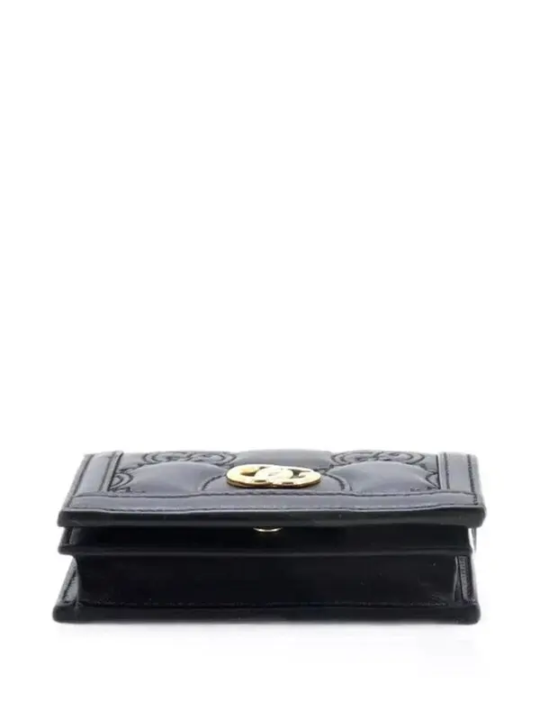Gucci Ophidia Flap Case Gg Matelasse Leather Card Holder