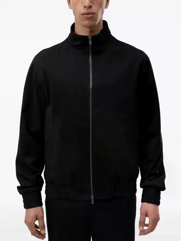 BOSS P-hanry Slim-fit Jacket In Cotton-blend Ponte Jersey