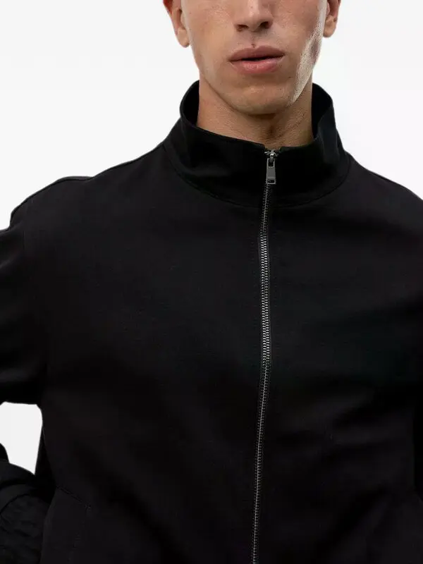 BOSS P-hanry Slim-fit Jacket In Cotton-blend Ponte Jersey