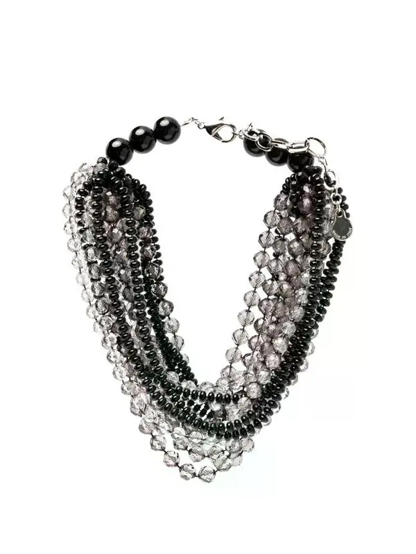 Emporio Armani Multi-strand Beaded Necklace