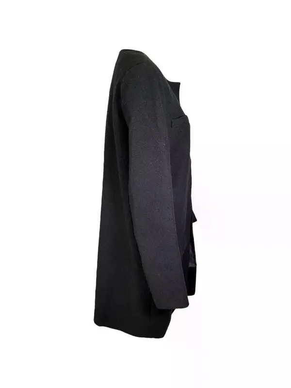 ISABEL MARANT VINTAGE Collarless Wool Coat