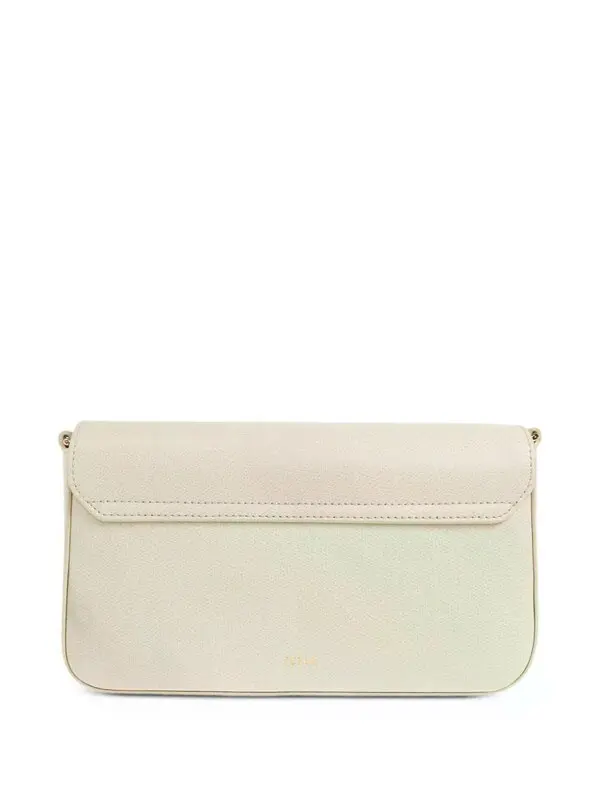 Furla Small Iride Leather Cross Body Bag - Neutrals