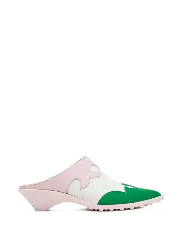Camper Anita Panelled Leather Mules