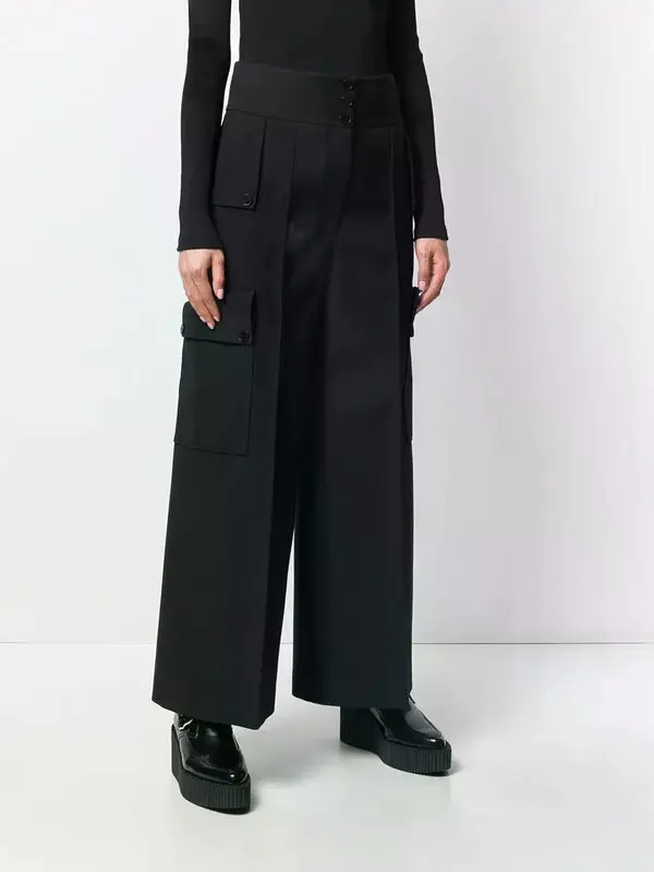 Stella McCartney High-waisted Wide-leg Trousers