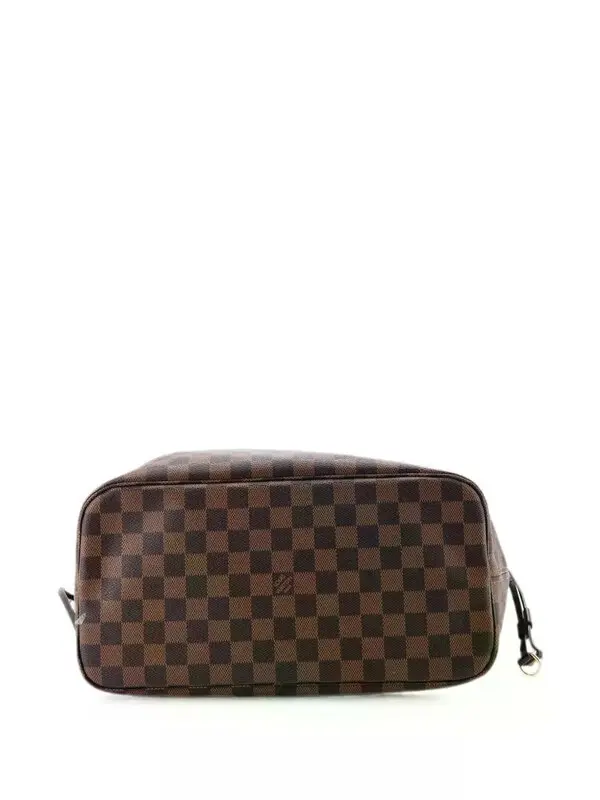 LOUIS VUITTON Neverfull Damier Mm Tote Bag - Brown