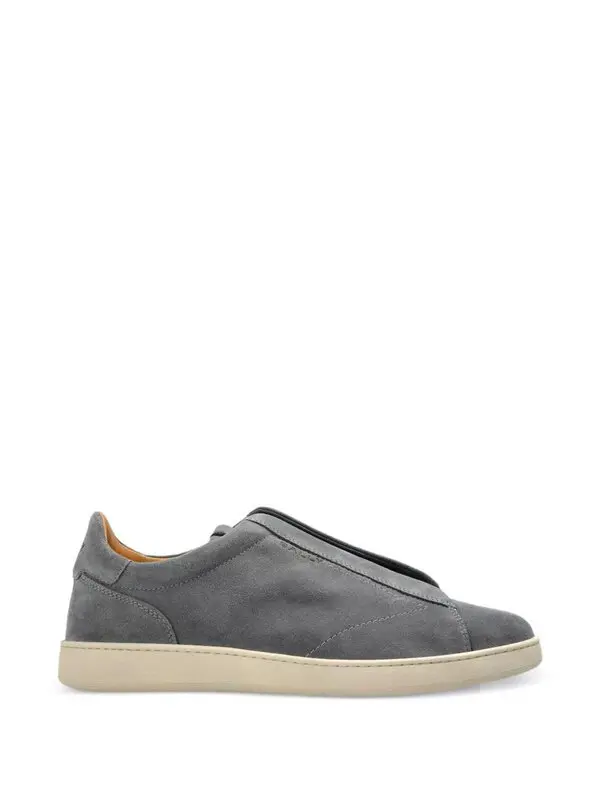 Bally Retro Crest Slip-on Sneakers - Grey