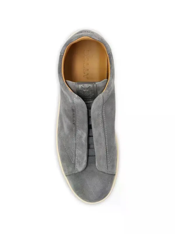 Bally Retro Crest Slip-on Sneakers