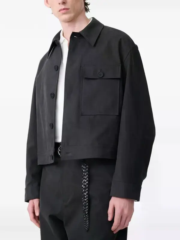Studio Nicholson Drey Flap-pocket Cotton Jacket