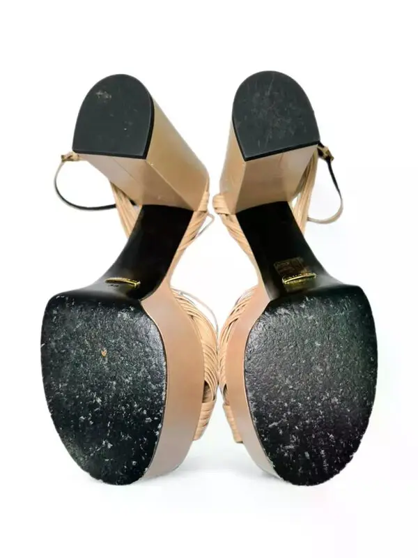 Gucci Crawford Knot Platform Sandals
