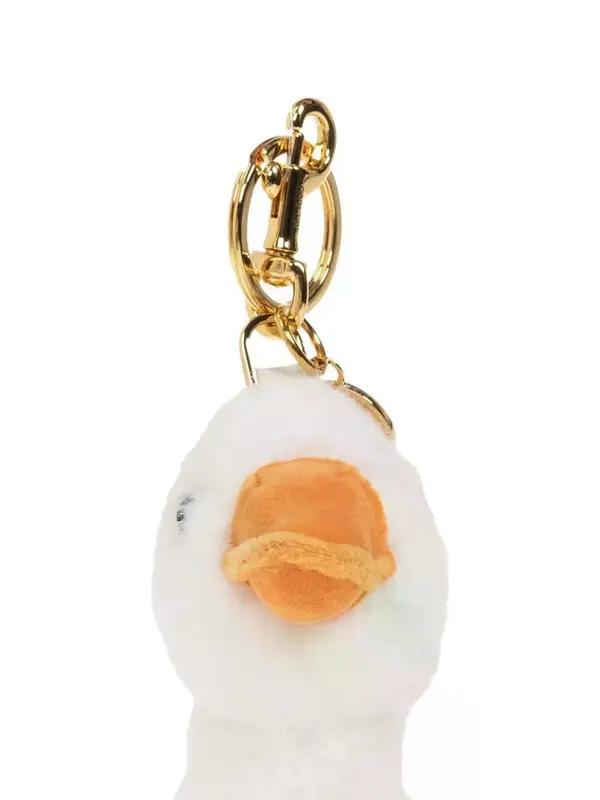 Moschino Goose-pendant Keyring
