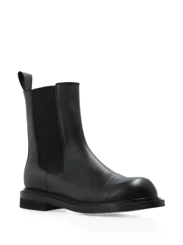 Moschino Leather Chelsea Boots